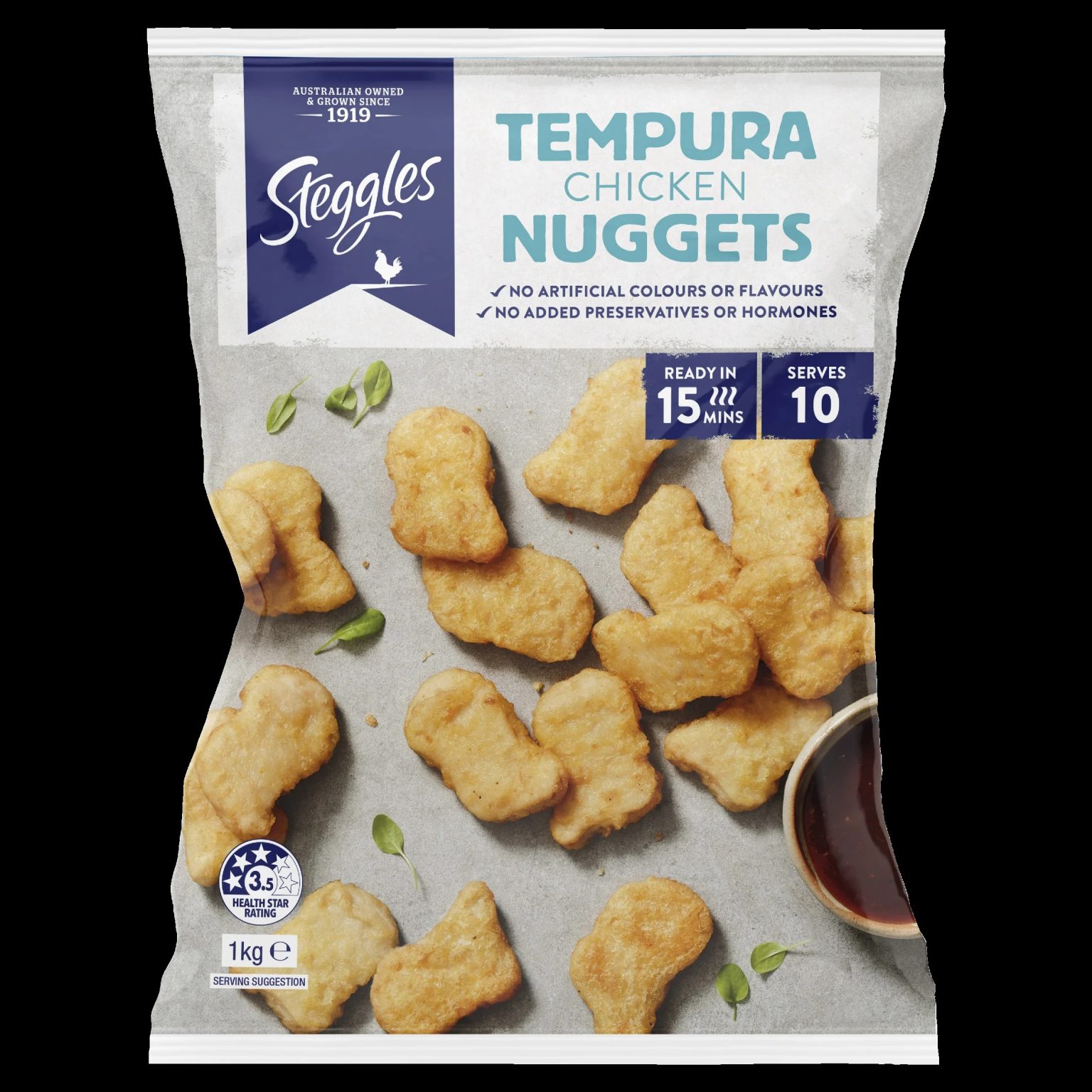 Steggles Tempura Chicken Nuggets - Sinclair Meats